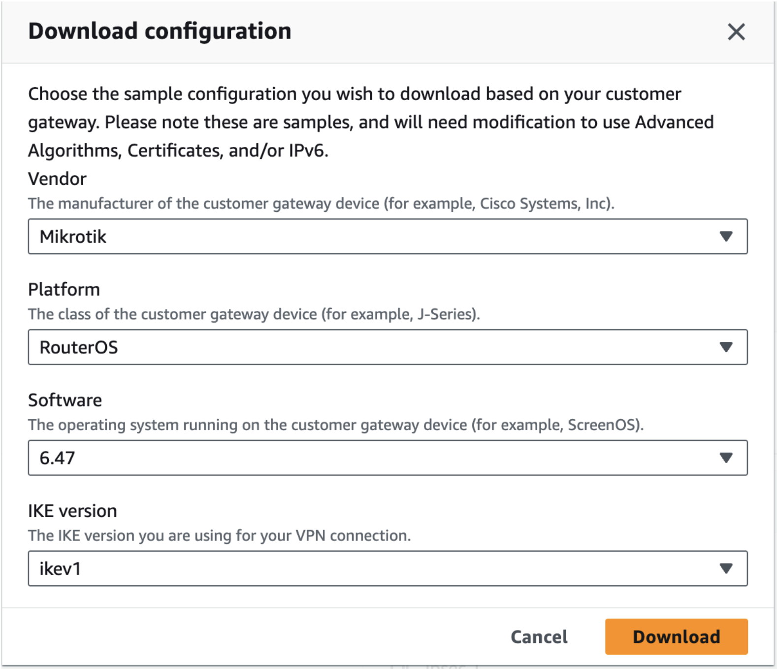 Configure IPSec VPN between DigitalOcean and AWS using Mikrotik Cloud Hosted Router | DigitalOcean